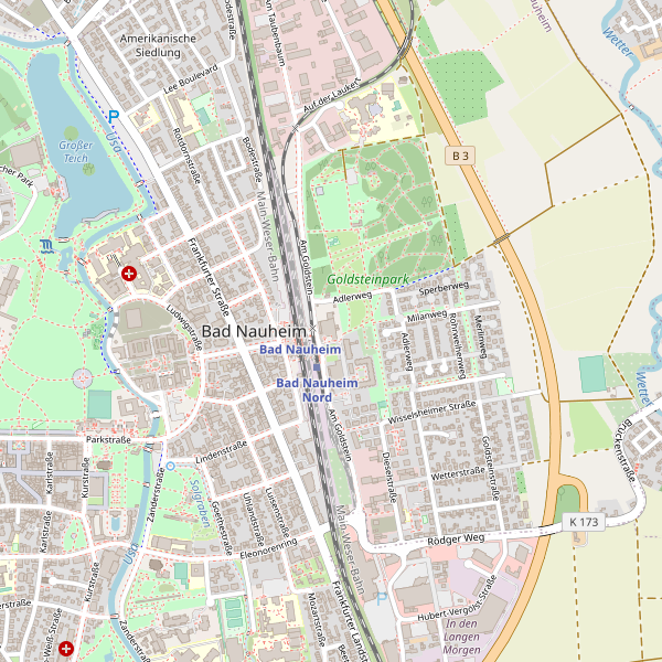 Bad Nauheim Stadtplan